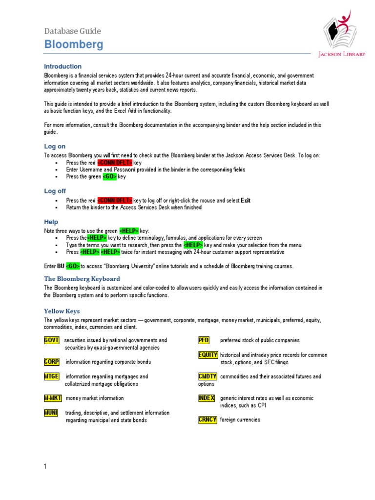 Bloomberg Formule | PDF | Bloomberg L.P. | Microsoft Excel