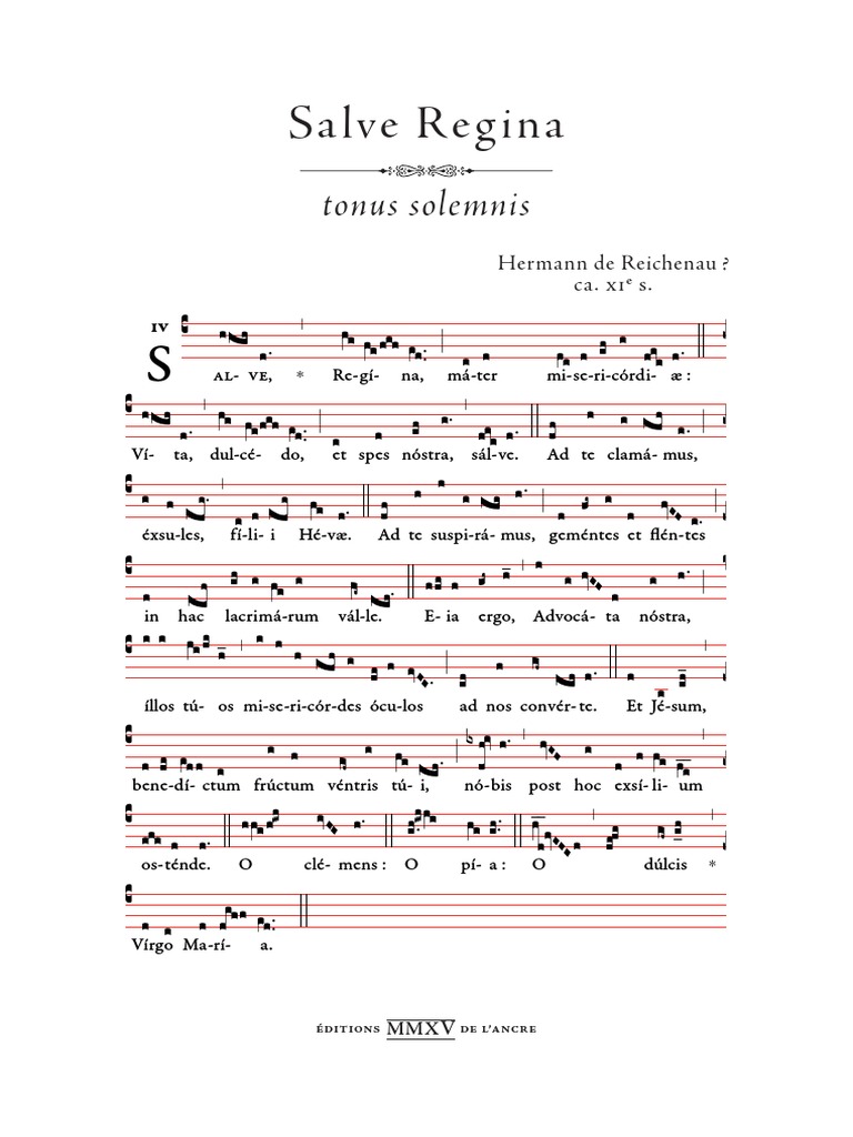 Salve Regina Solemnis | PDF