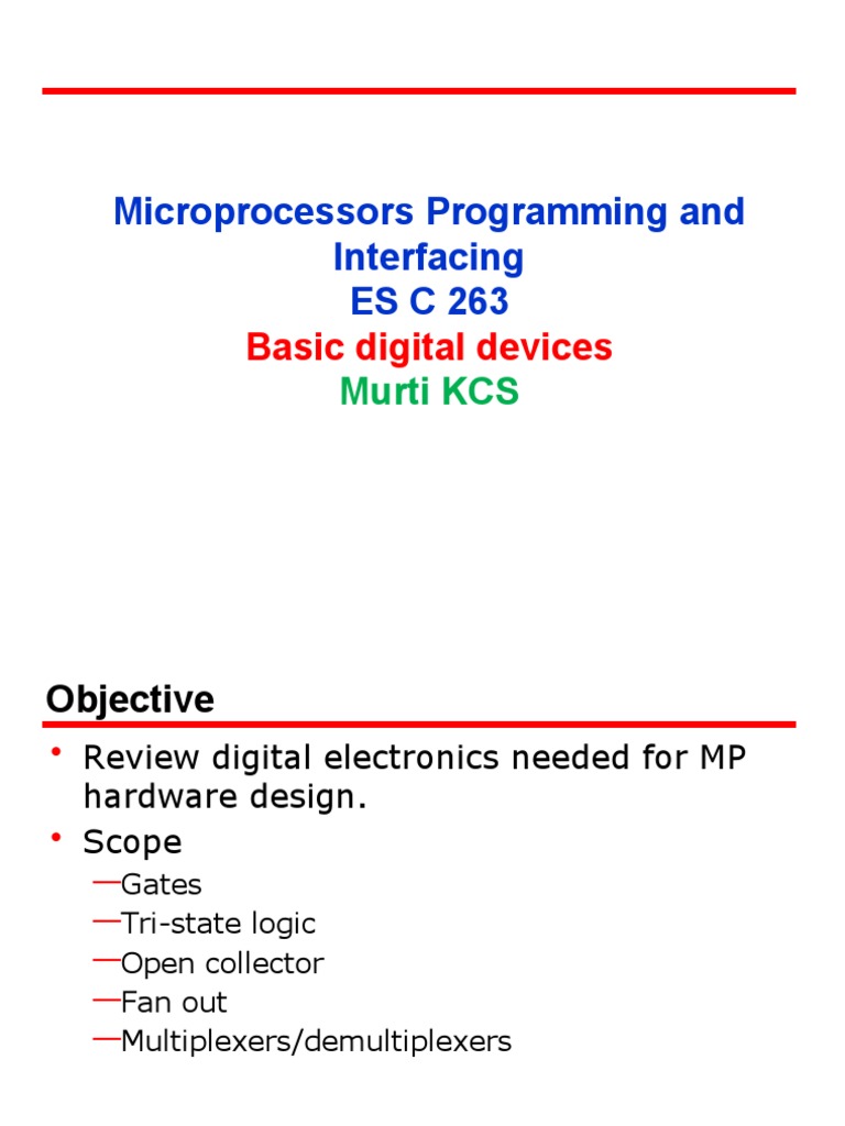 L2-3 Basic Digital Devices | PDF | Logic Gate | Electronic Design
