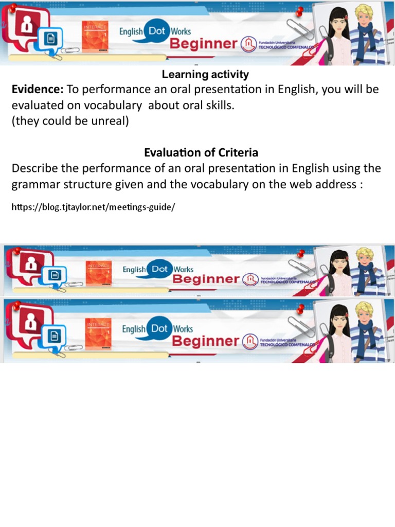 How To Performance Oral Presentation in English (ADVANCED) | PDF