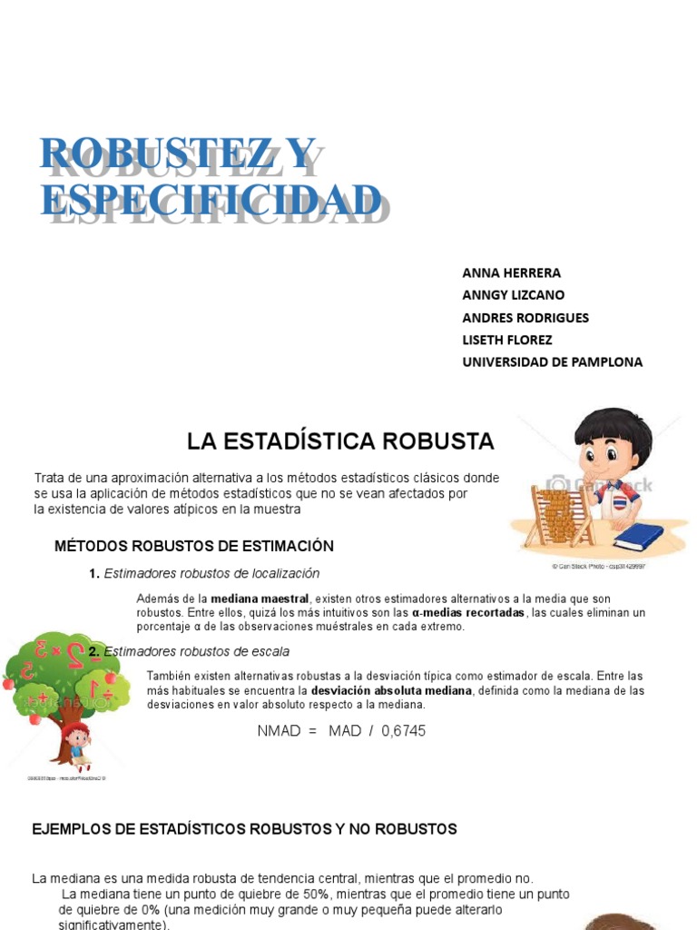 ROBUSTEZ | PDF | Estadísticas robustas | Estadísticas