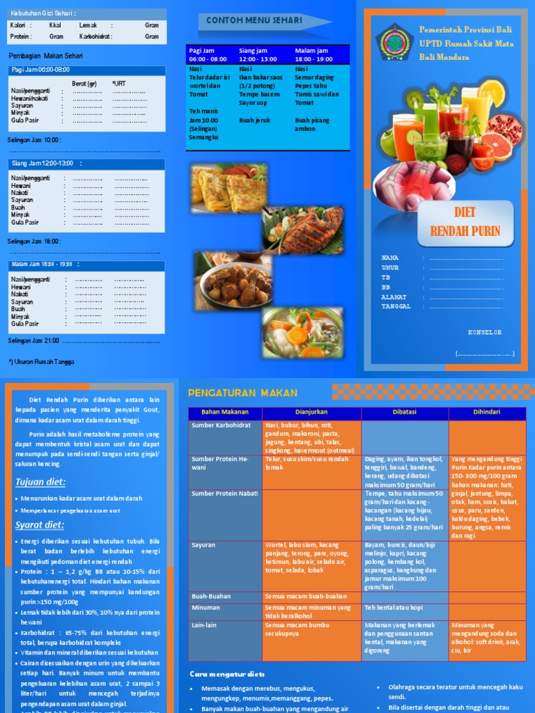 Leaflet RENDAH PURIN Januari | PDF