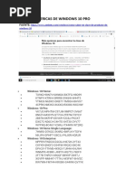 Seriales de Activacion Windows 10 Pro | PDF | Windows 10 | Microsoft Windows