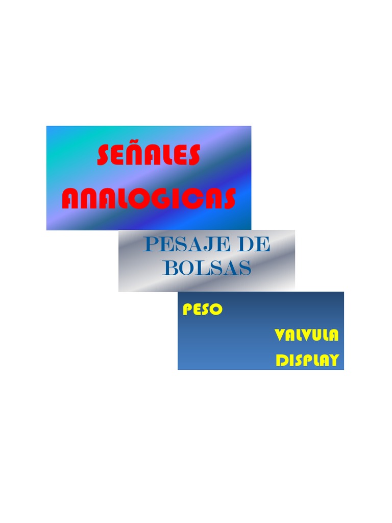 Pesaje de Bolsas | PDF | Bienes manufacturados | Science