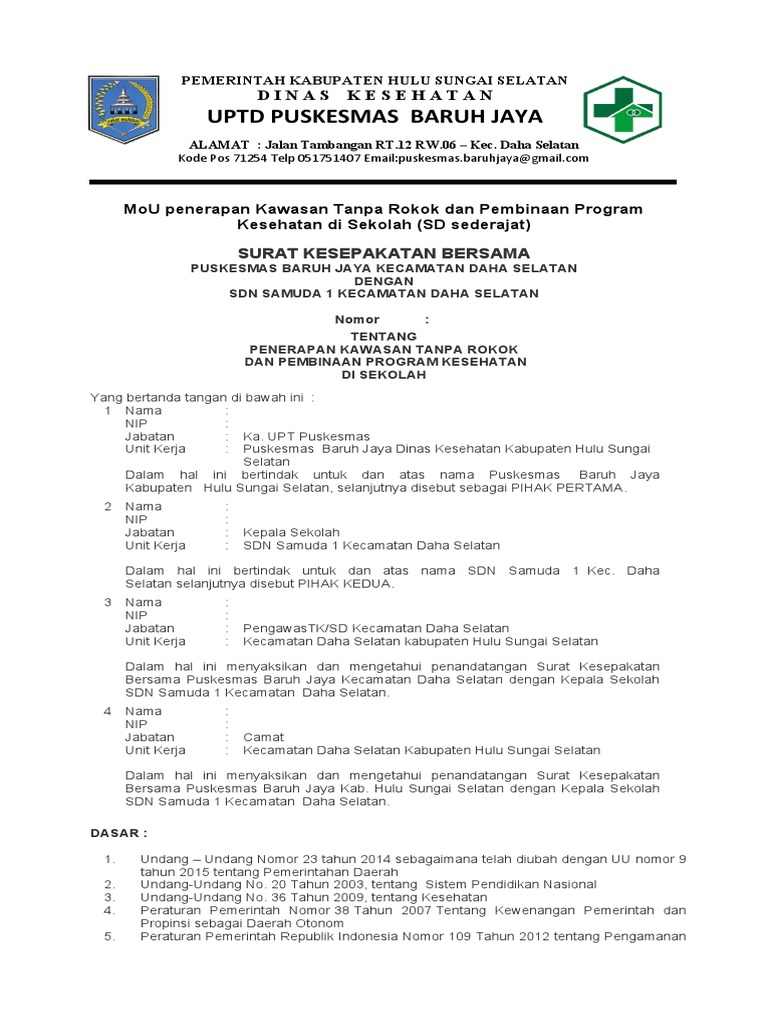 Mou KTR | PDF | Pengembangan Diri | Gaya Hidup