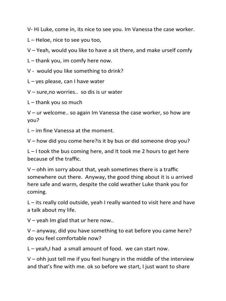 LUKE SCript | PDF | Confidentiality