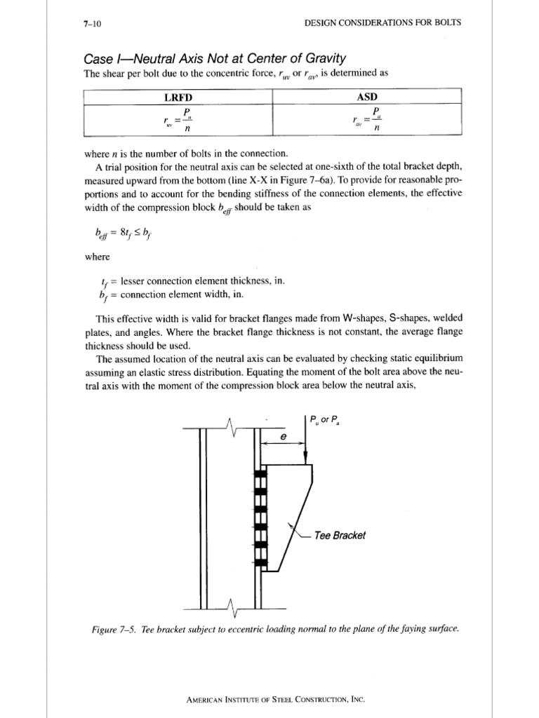 AISC Steel Construction Manual 13th Pernos Con Tablas PDF | PDF