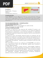 Prospecto DIGERIL | PDF