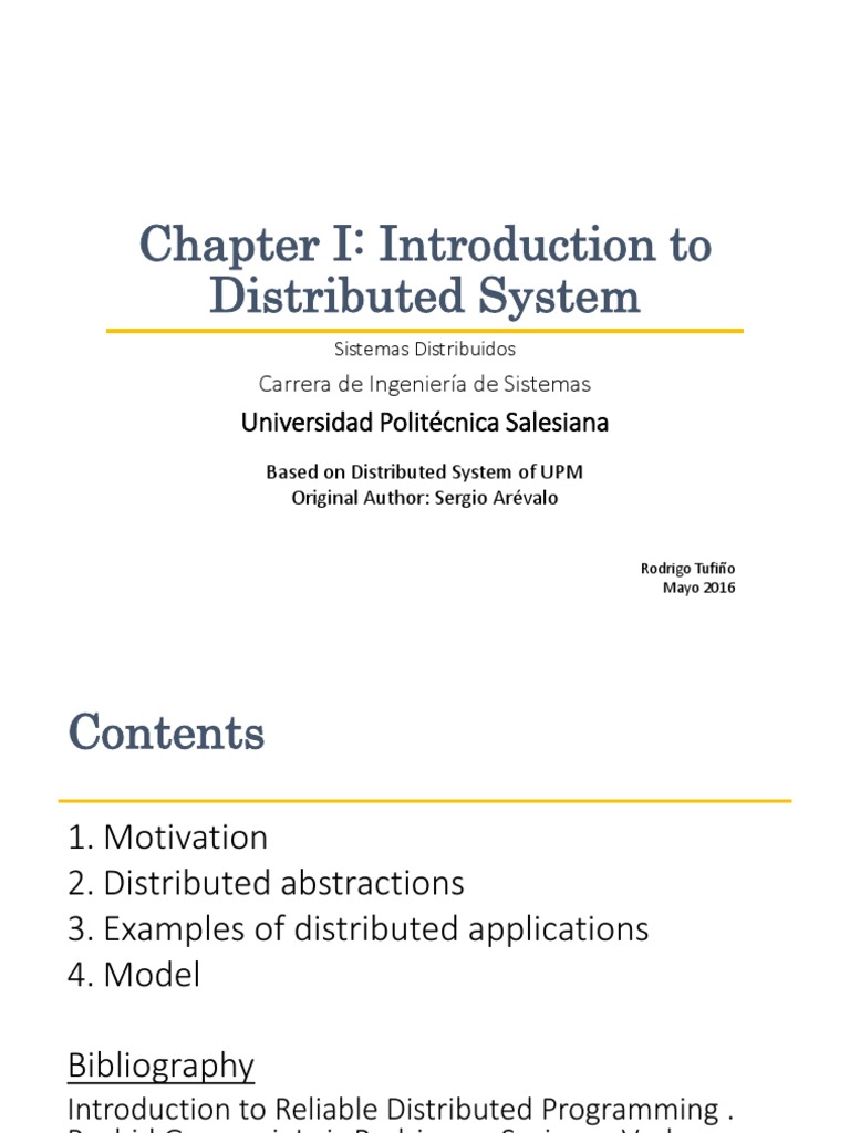 Introduction to Distributed Systems | PDF | Distributed Computing ...