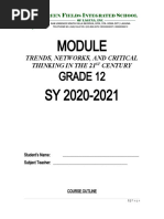 Trends Networks Module 1 PDF | PDF