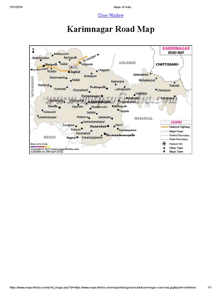Karimnagar PDF | PDF