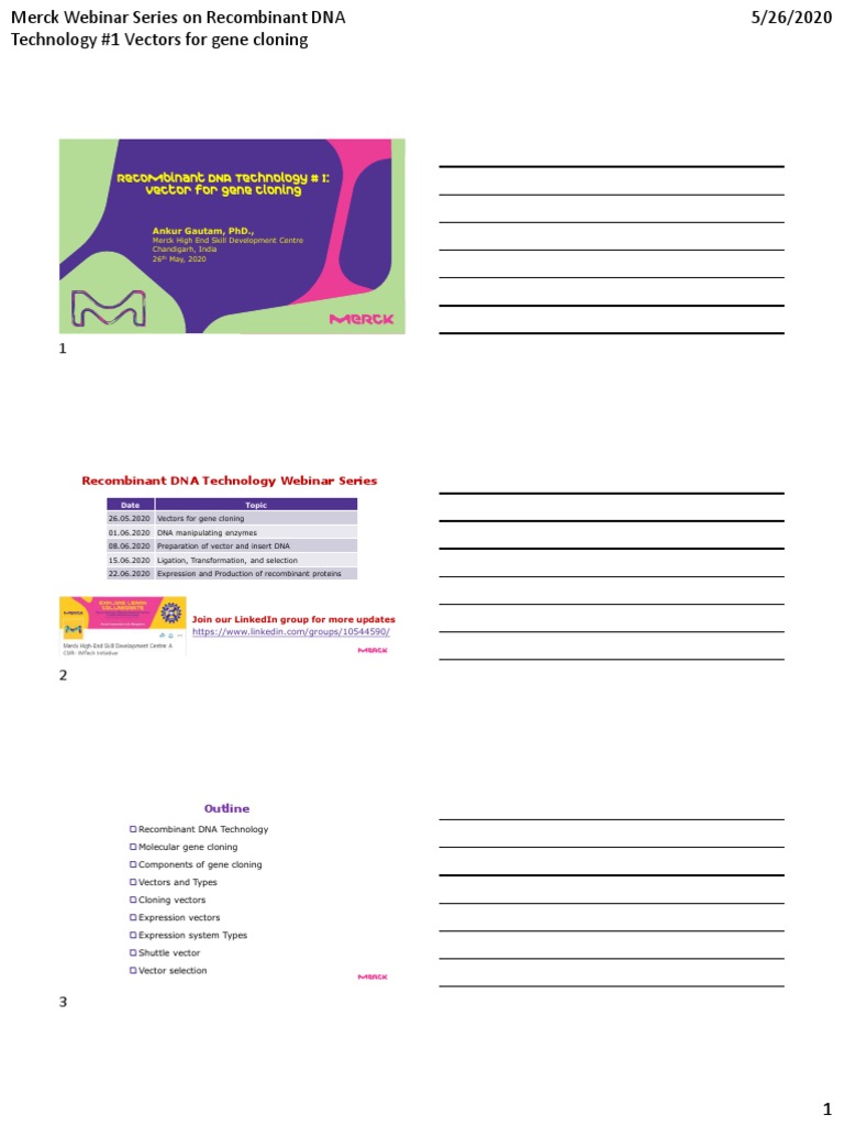 RDT - Vector - For - Cloning | PDF | Molecular Cloning | Plasmid