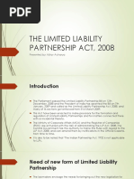 LLP Deed Draft Format | PDF | Limited Liability Partnership | Law