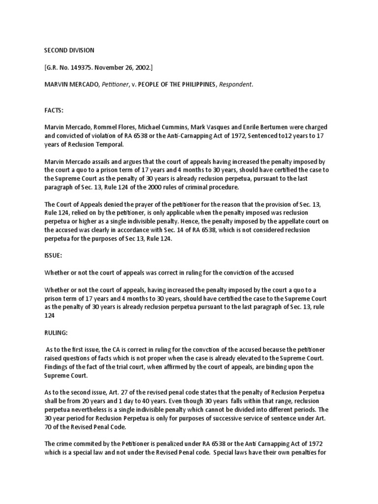 CA Conviction Upheld in Anti-Carnapping Case | PDF | Court Of Appeal Of ...