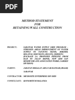 3.method Statement Backfilling and Compaction | PDF | Specification (Technical Standard) | Safety