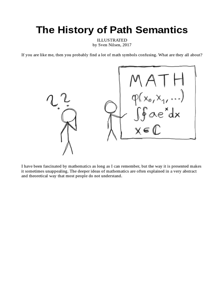 History of Path Semantics Illustrated | PDF | Function (Mathematics) | Teaching Mathematics