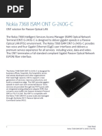 Nokia Ont Xs 010x Q Datasheet en | PDF | Fiber To The X | Computer Science