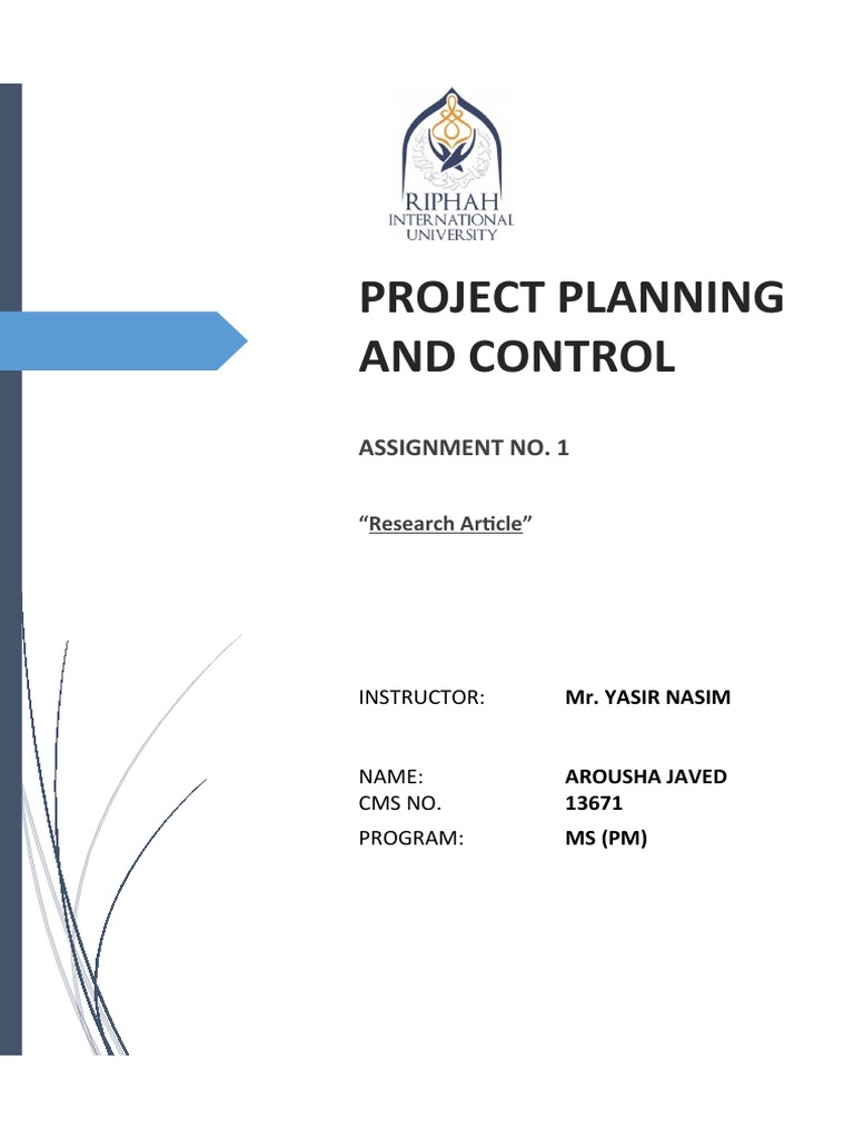 project-planning-and-control-assignment-no-1-pdf-optimism
