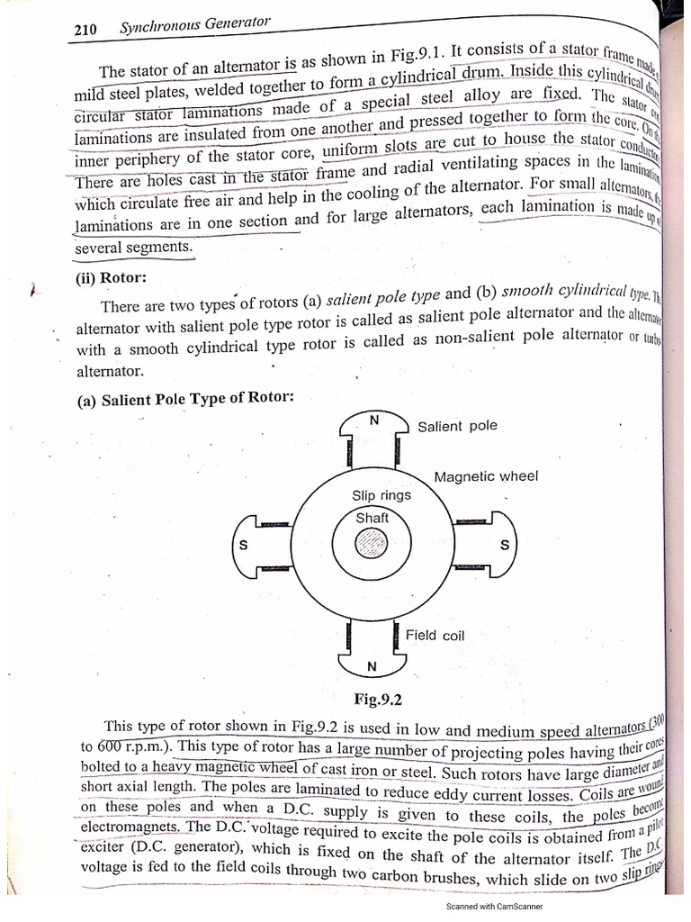 Alternator Notes | PDF