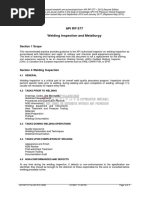 API 577 Welding Inspection Guide | PDF