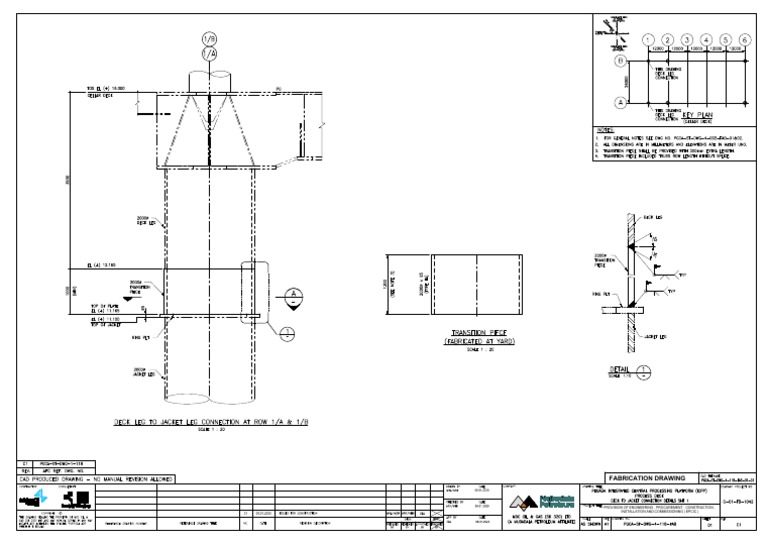 Pgca ST DWG 4 118 Fab 01 - C1 - 1 PDF | PDF | Technology & Engineering