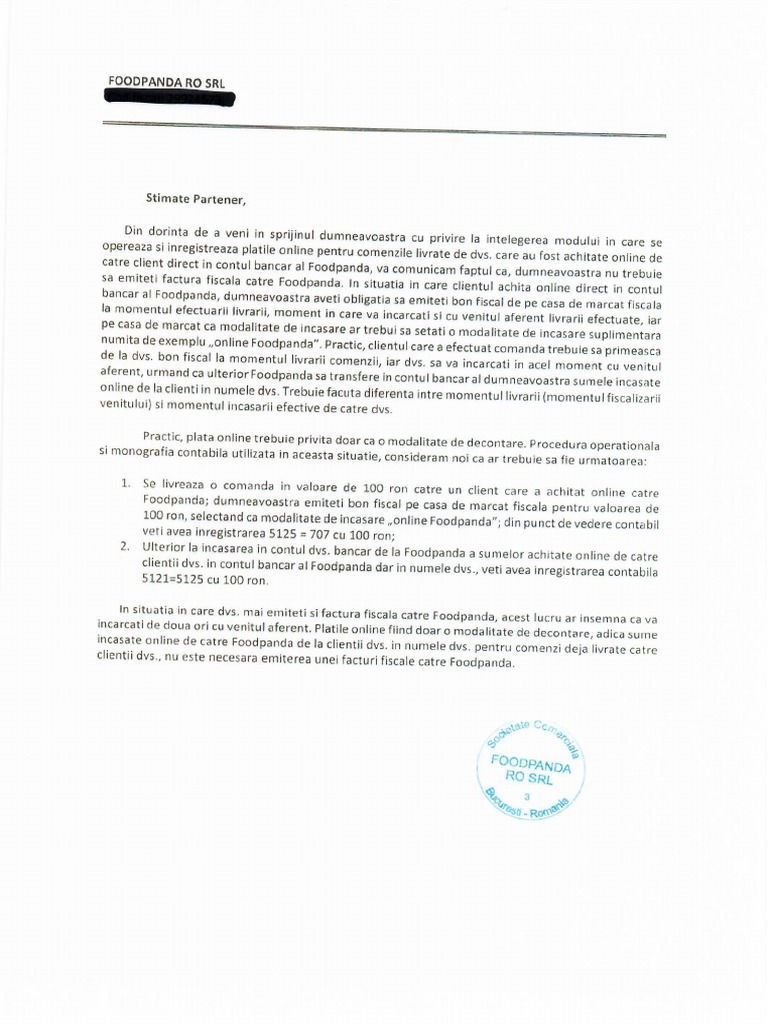 Monografie Foodpanda PDF | PDF