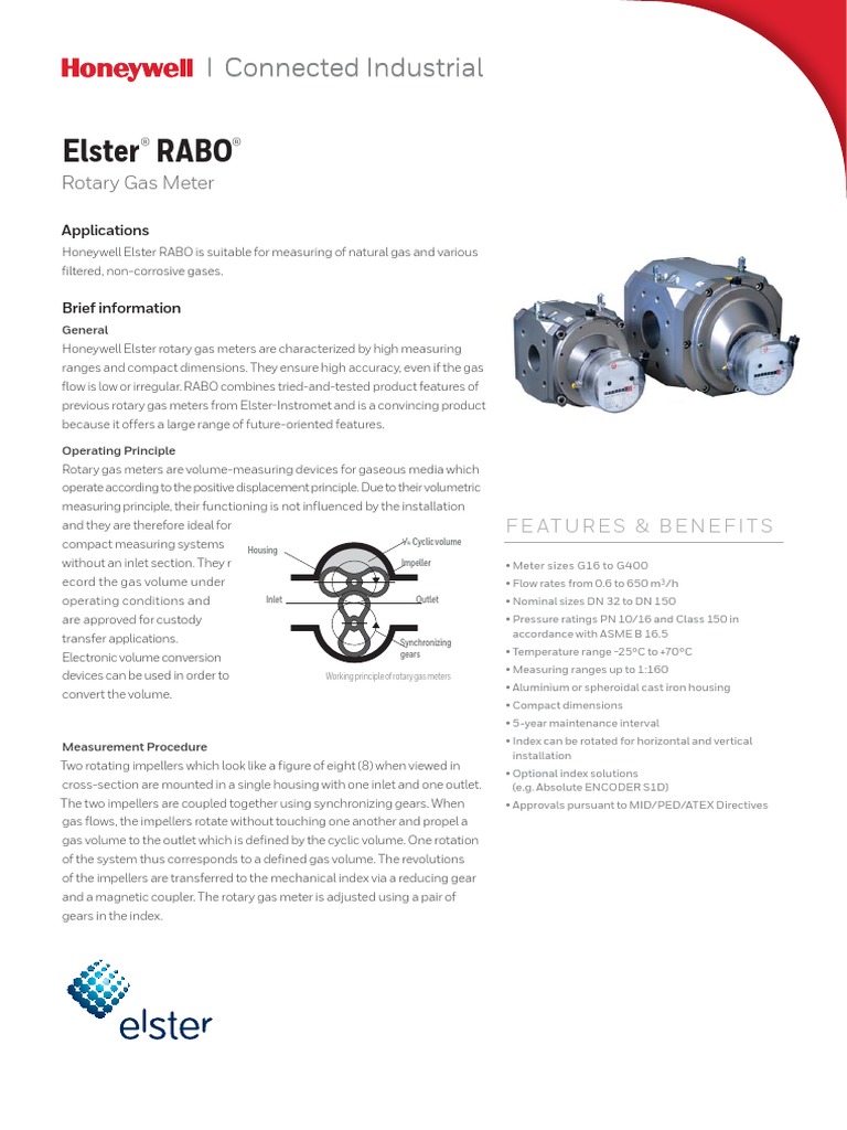Elster Rabo: I Connected Industrial I Connected Industrial | PDF | Flow ...