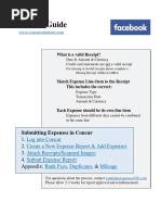 SAP Concur Expense Claim User Manual | PDF | Mobile App | Ios