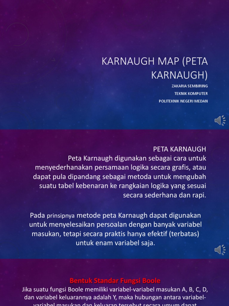 Penyederhanaan Peta Karnaugh Logika | PDF | Metode & Bahan Ajar
