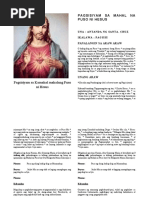 Guide For Commentators (Filipino Mass) | PDF