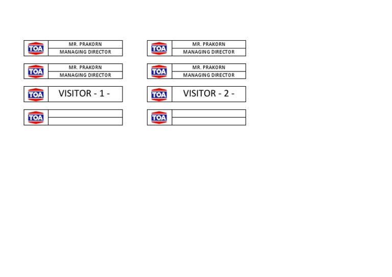 Label Nama APD | PDF