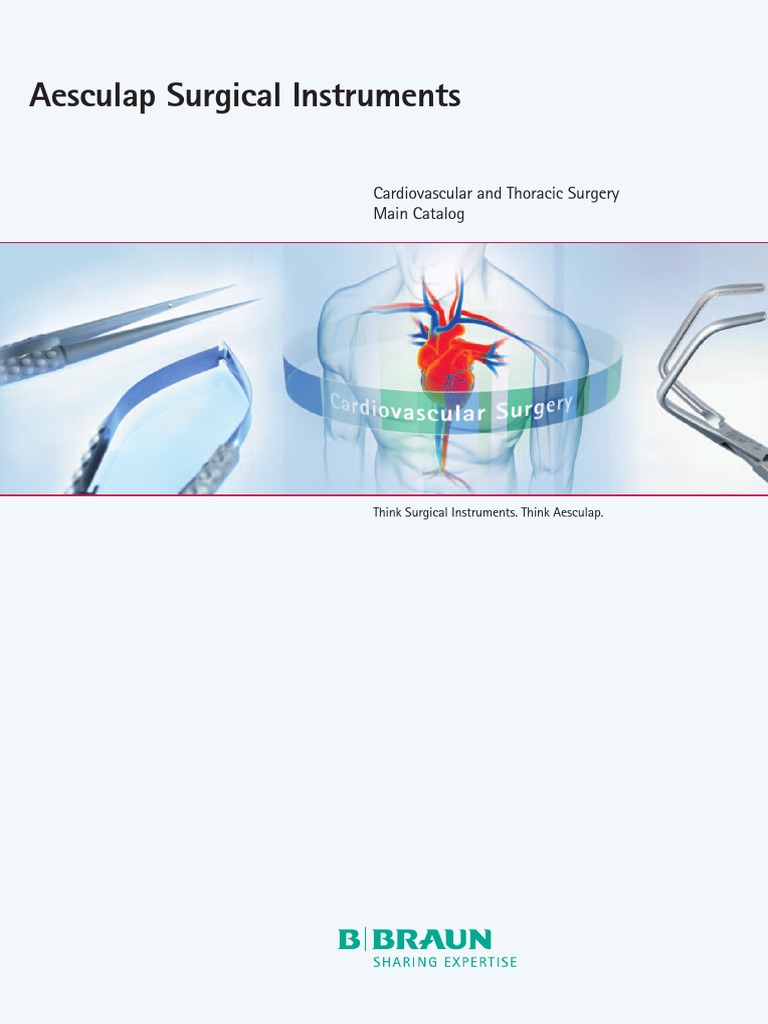Aesculp Instruments Cardio Surgery 2009 | PDF | Cardiothoracic Surgery ...