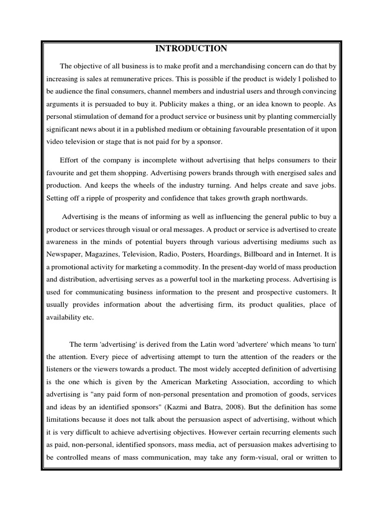 Final Project (Midhun) | PDF | Advertising | Sampling (Statistics)