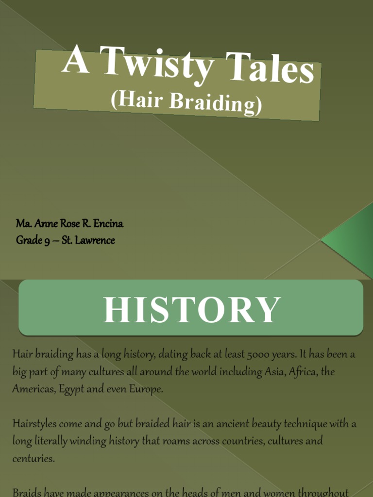 A Twisty Tales: (Hair Braiding) | PDF | Hairstyle | Braid