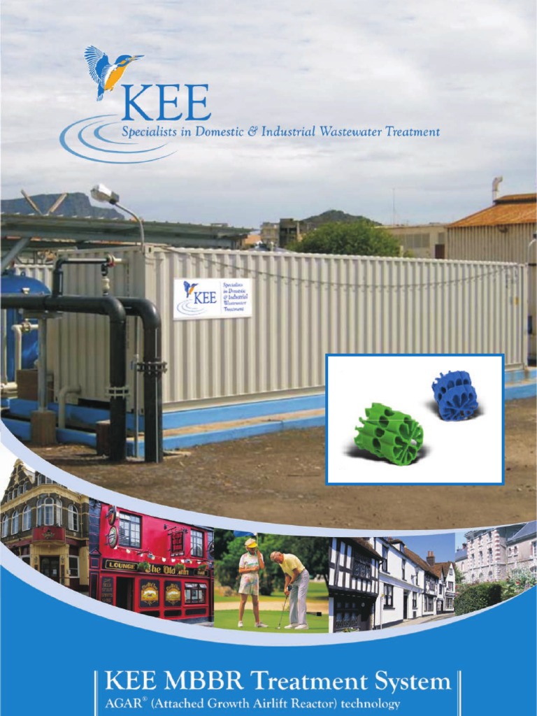 KEE MBBR Brochure | PDF | Sewage Treatment | Environmental Technology