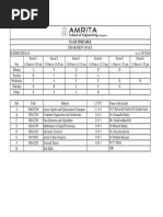 Matric Rewrite Timetable 2025 | PDF