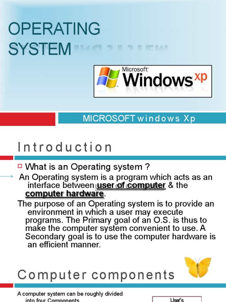 Operating System: Microsoftwindows XP | PDF | Operating System ...