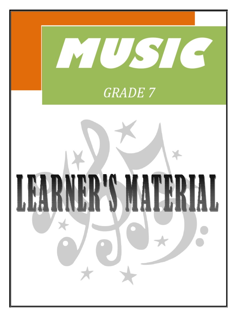 MUSIC gr7 LM Complete Module | PDF | Philippines | Sound