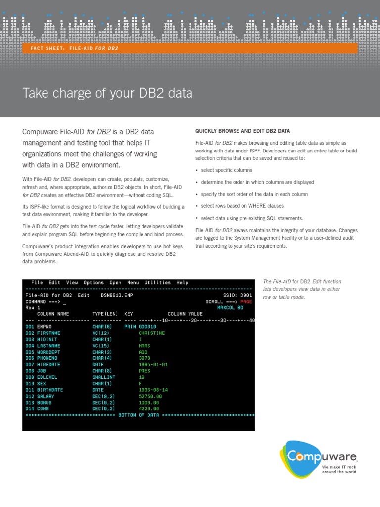 fileaid_db2 | Ibm Db2 | Sql