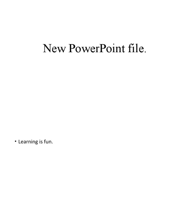 New Powerpoint File | PDF