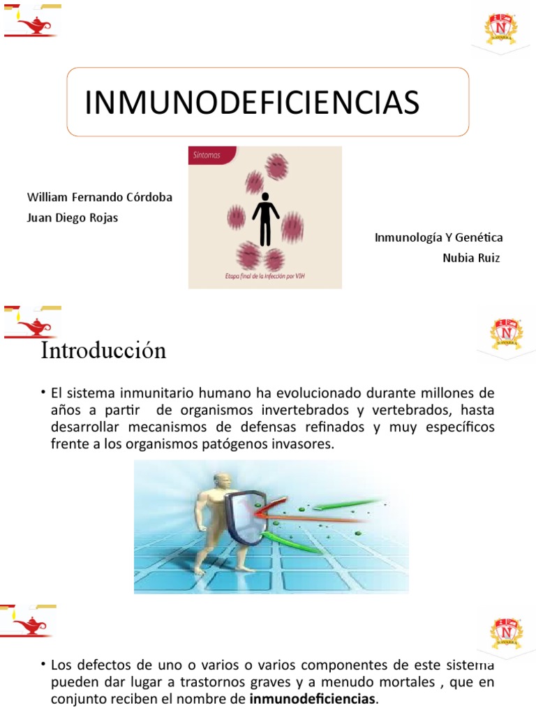 INMUNODEFICIENCIAS | PDF | Sistema inmune | VIH
