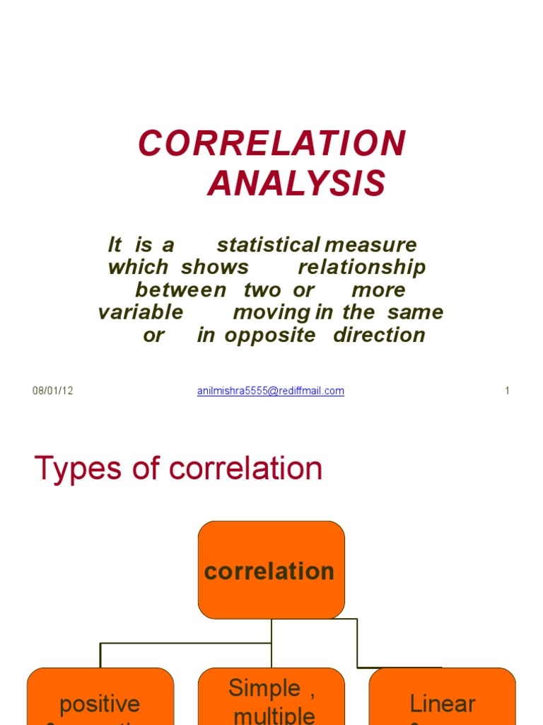 Correlationanalysis | PDF | Correlation And Dependence | Regression ...
