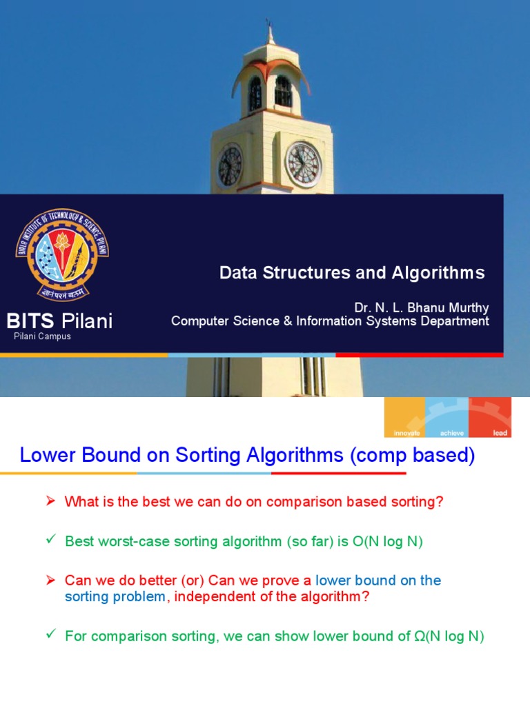 Data Structures And Algorithms L6 Pdf Mathematical Logic Theoretical Computer Science