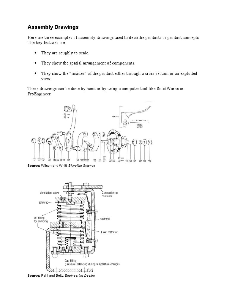 Assembly Drawings | PDF