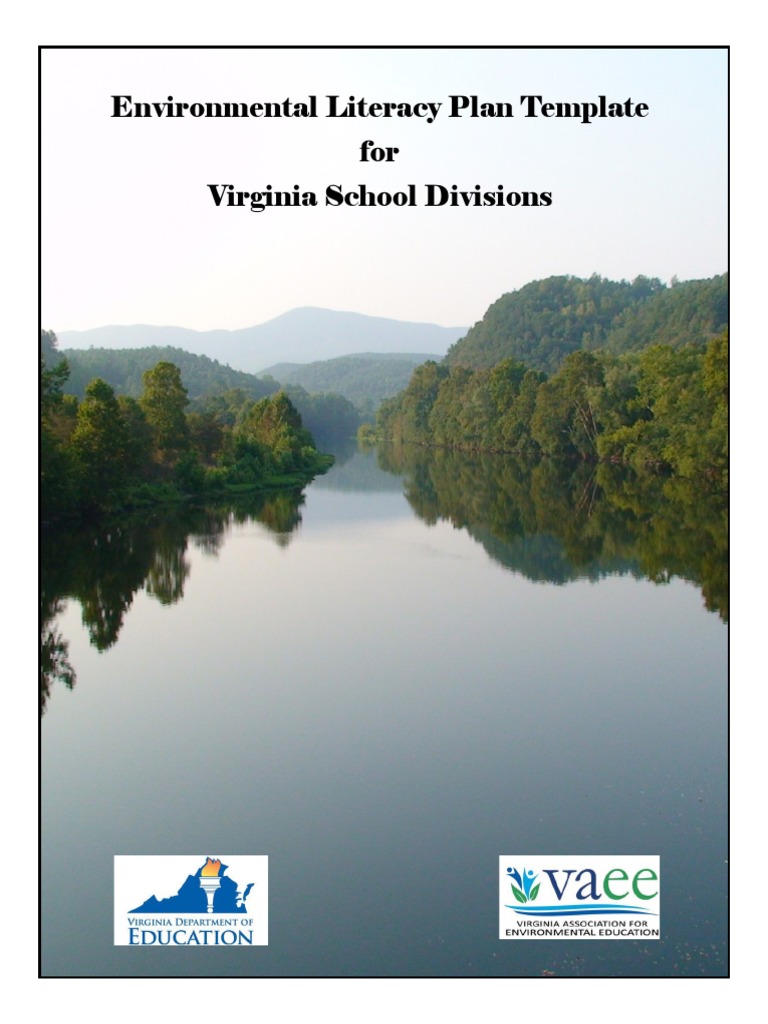 Virginia Environmental Literacy Plan Template | PDF | Literacy | Teachers