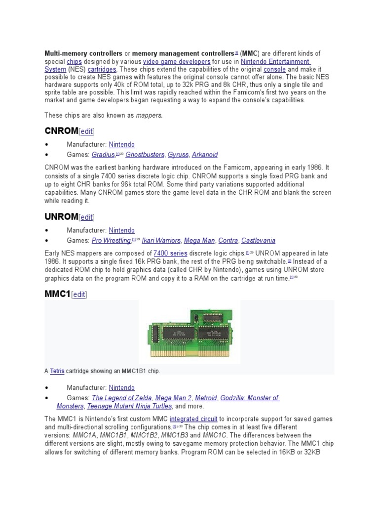 Memory Management Controller | PDF | Computer Hardware | Computing