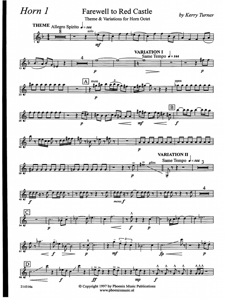 Farewell To Red Castle | PDF