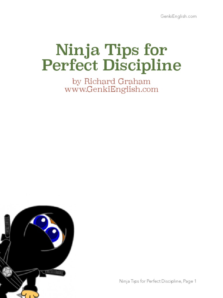 Graham Richard Ninja Discipline Tips For Perfect Discipline PDF | PDF