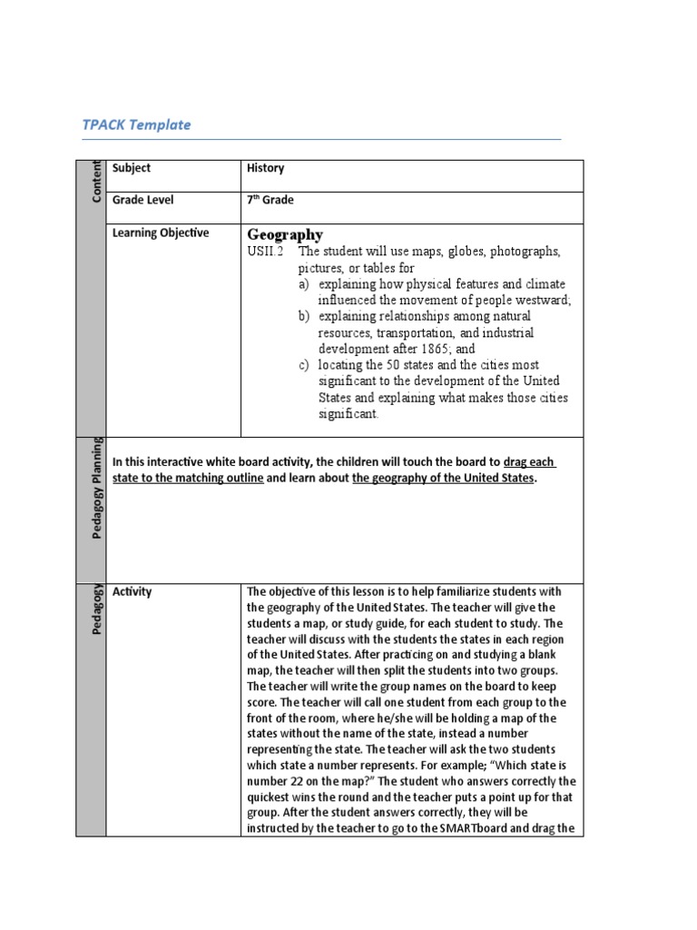 Jordan Worrell Module 4 | PDF | Map | Teachers