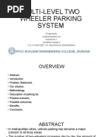 Multi Level Car Parking Final Case Study 2018 | PDF | Parking | Elevator